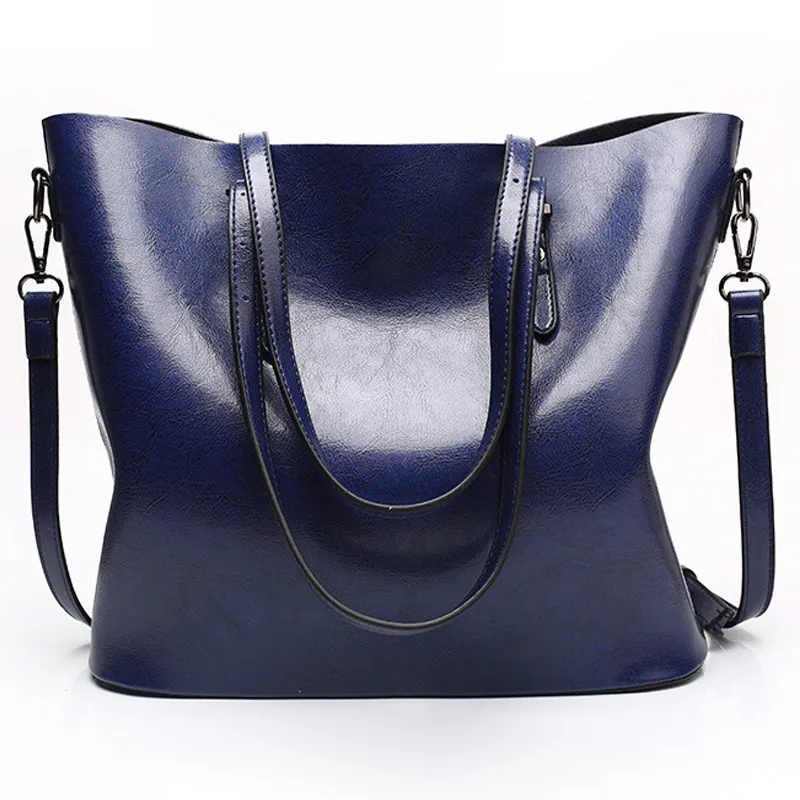 Women Tote Bag PU Leather Shoulder Handbag Large Capacity Small Size ...