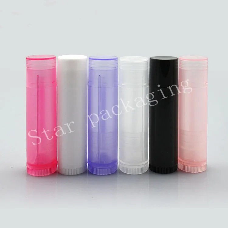 5g DIY Plastic Lip Smackers Lip Gloss Containers Empty Lip Gloss Cont ...