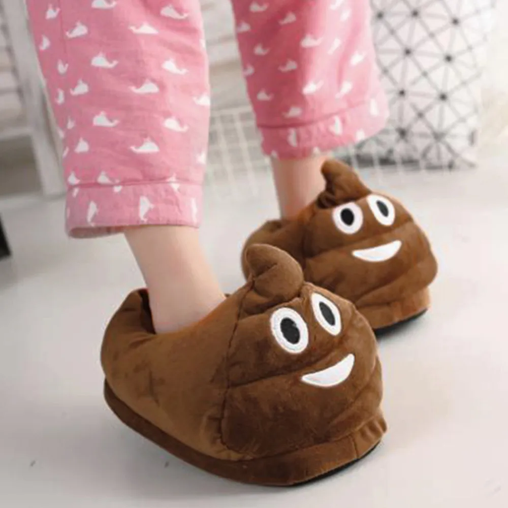 Cozy Poo Fluffy Microwavable Slippers For Women Perfect For Autumn And ...