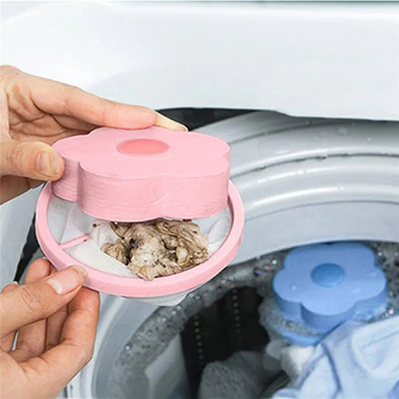 DHgate.com:Floating Washing Machine Lint Filter Bag, Hair Removal Clean ...