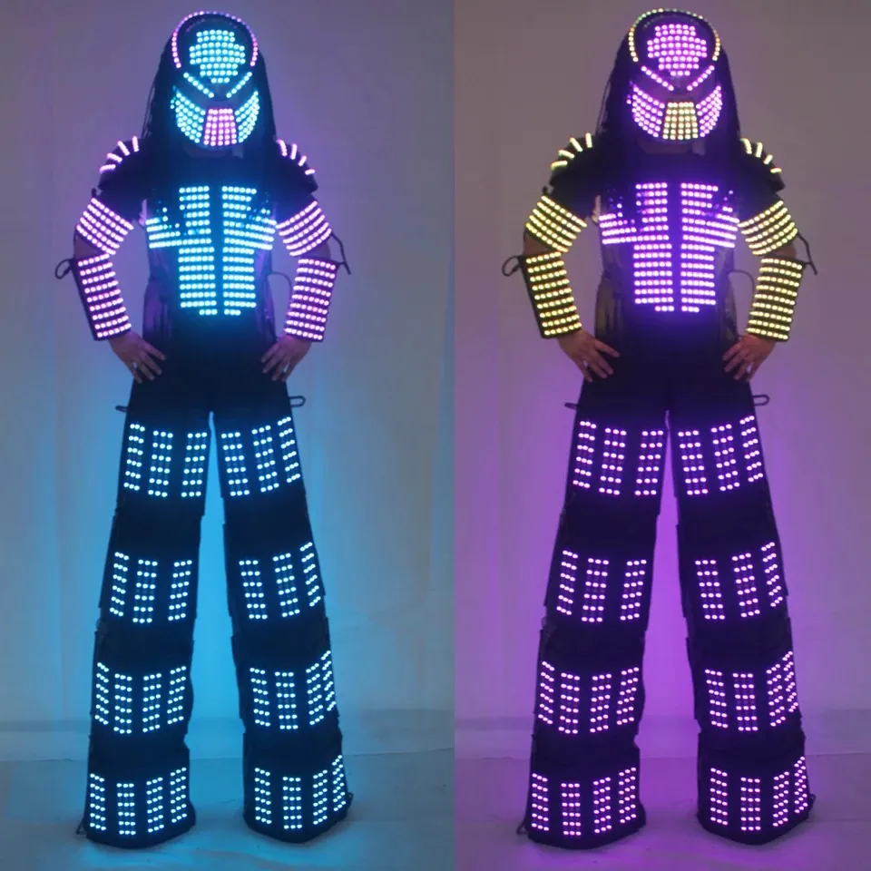 2024 LED Robot Costume For Performances Full Body... From Alana1992 ...
