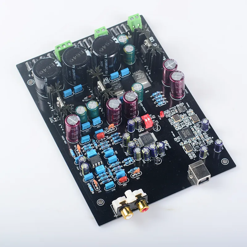 DHgate.com:XMOS U8 AK4495SEQ USB DAC Decoder Board with LT1963-33 Audio ...