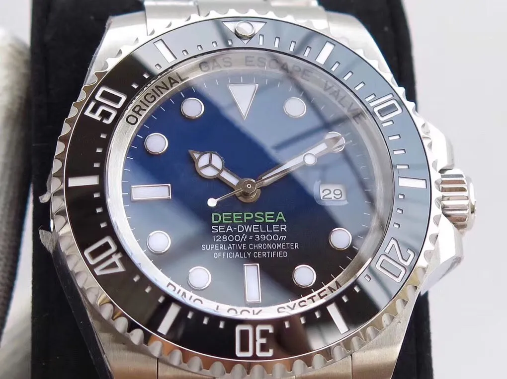 U1 Factory Mens Watch Deep Ceramic Bezel SEA Dweller Sapphire Cystal ...