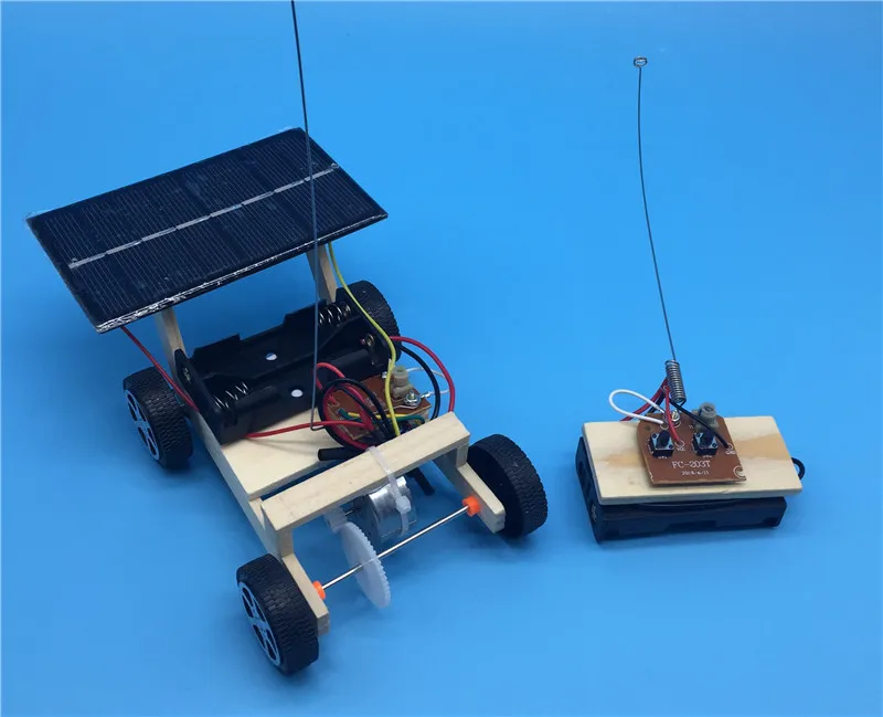 Creative Solar Remote Control Car Kit | DIY Science Tech Educational ...