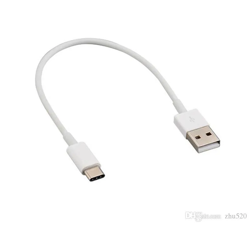 Micro Type C Usb Charger Cable 20cm Short 2A Fast Charge Usb Cords For ...