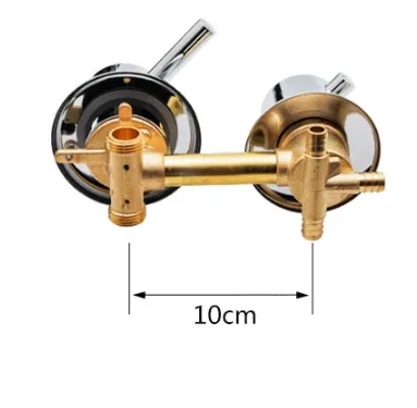 Bronze Bathroom Diverter Fitting With Multiple Way Mixing Valve Tap For ...