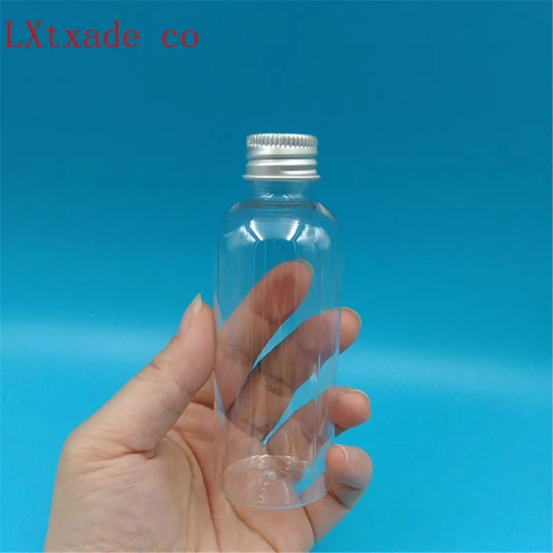 Empty Clear Plastic Bottles 10ml 20ml 30ml 40ml 50ml 60ml 100ml Cosmetic Containers Refillable ...