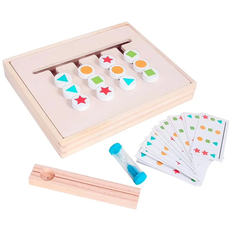 Four Color Game Educational Montessori Toys For Young Children Focus ...