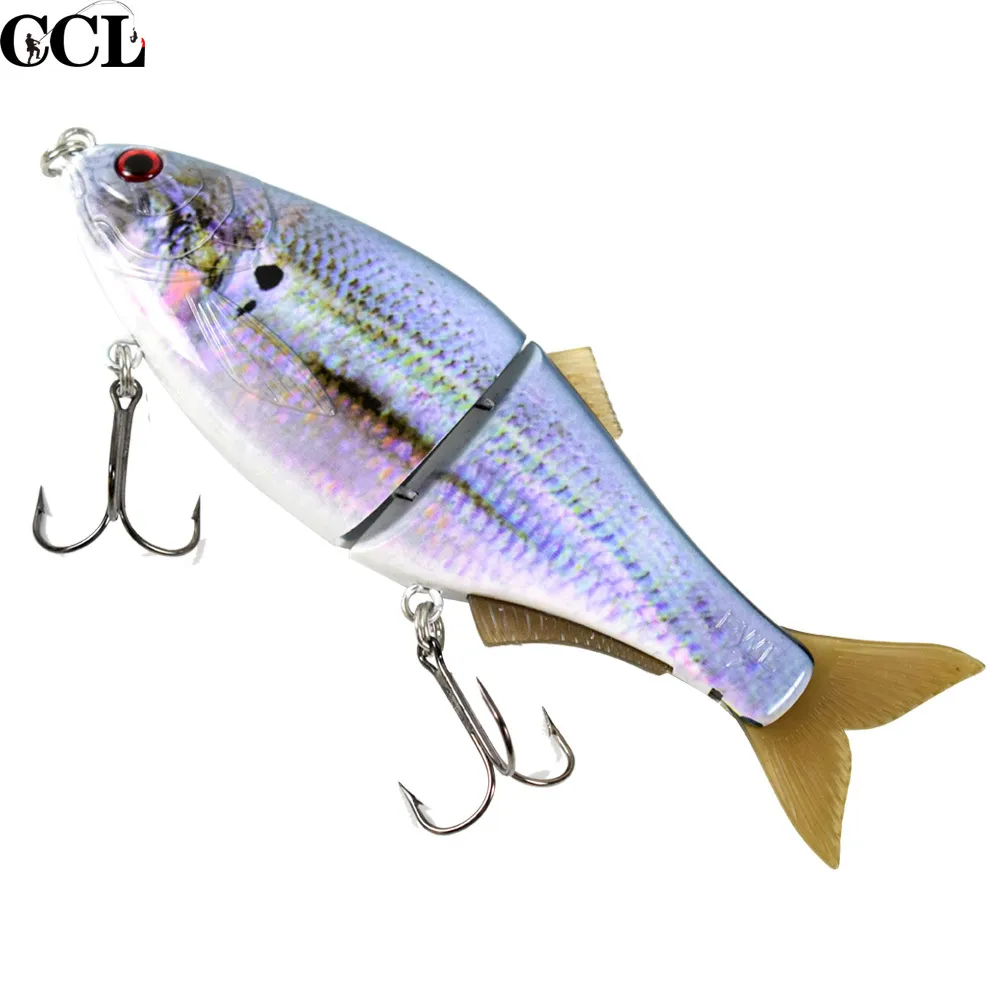CCL Big Game 9 Inch Shad Jointed Lures Swimbait Fishing Wobblers ...