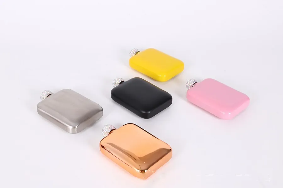 Stainless Steel Hip Flask: Portable, Durable & Stylish For Men Mini ...