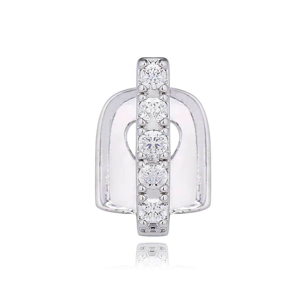 DHgate.com:Custom Single Iced Out Grillz in Gold, Silver, Rose Gold ...