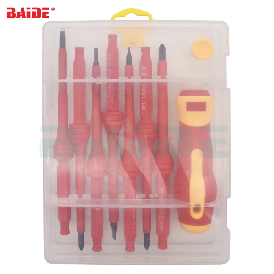 Insulated Screwdrivers Set VDE Electrician Screwdrivers Tool With High ...
