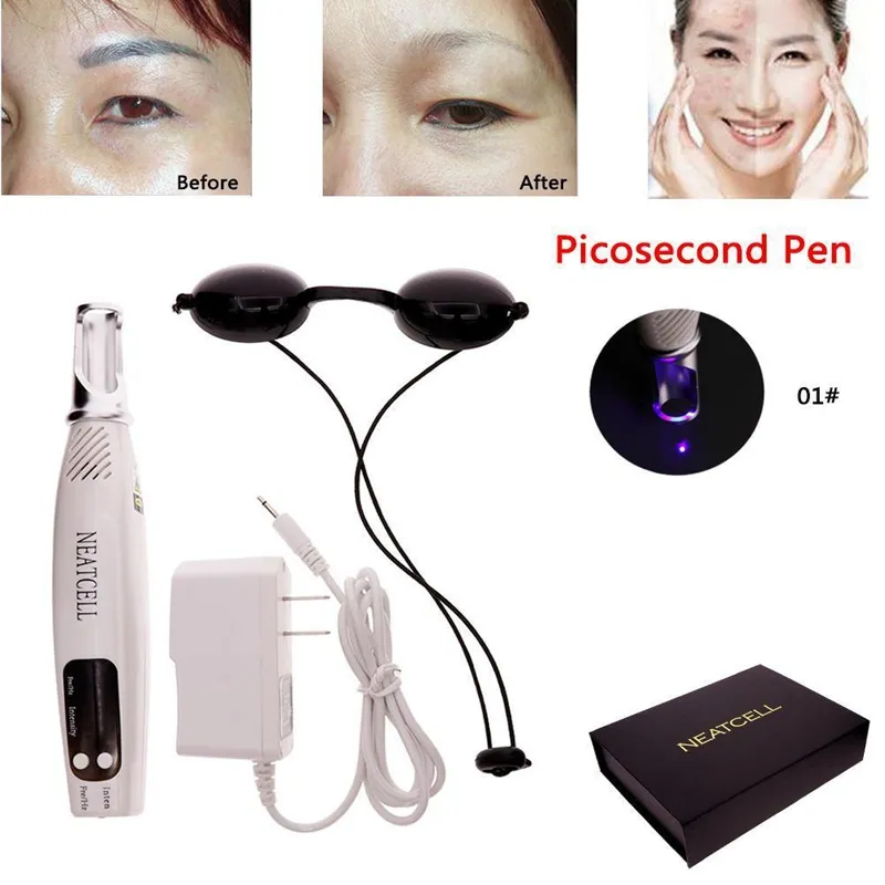 Professional Laser Picosecond Pen for Tattoo, Freckle, Mole, and Dark ...