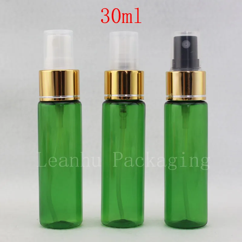 30ML Green Plastic Cosmetic Spray Bottle With Fine Spray Pump, Empty ...