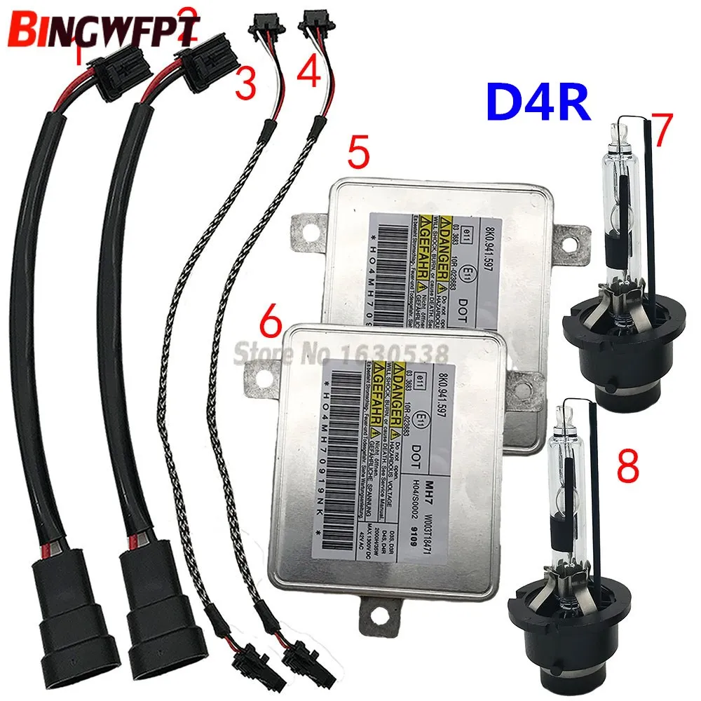 Audi A5 Front Lights High Quality Xenon Headlight Ballast And Wire HID ...