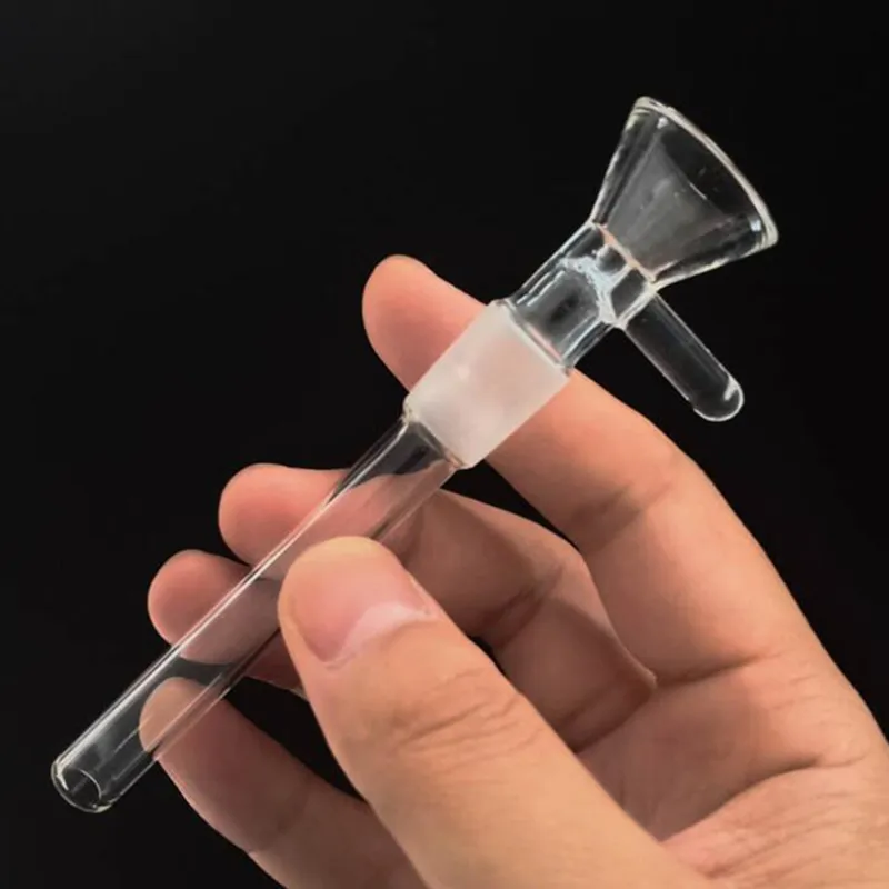 Latest Pyrex Glass Handmade Smoking Bong Down Stem Portable 14MM 18MM ...