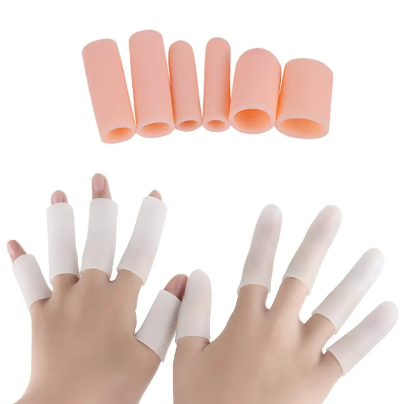 Fingertip Protectors For Guitar Players Gel Finger Sleeves For Pain ...