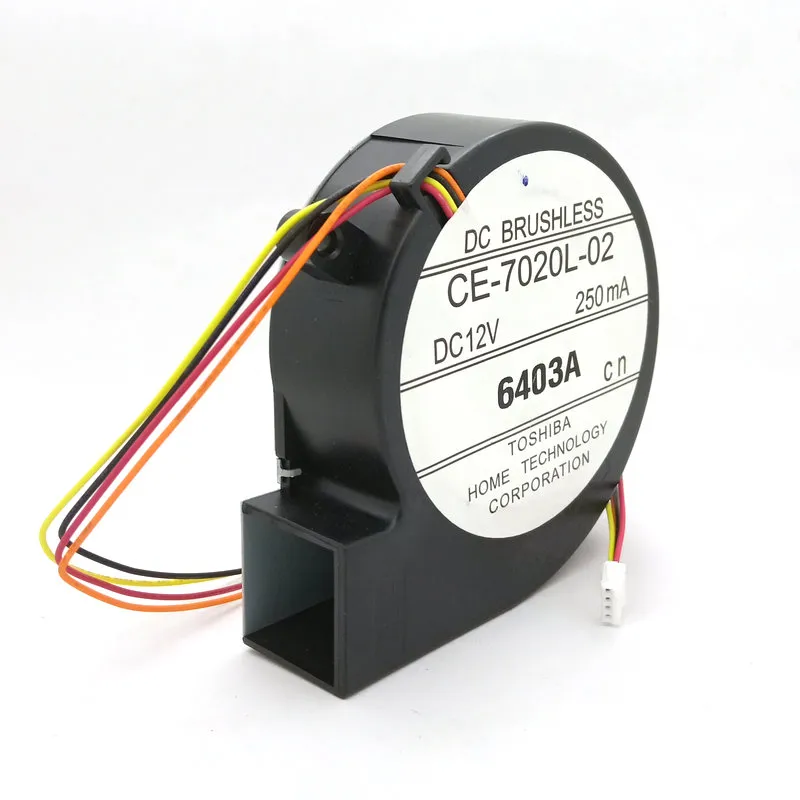 Original CE-7020L-01 12V DC 250mA Brushless Cooling Fan for CU600X ...