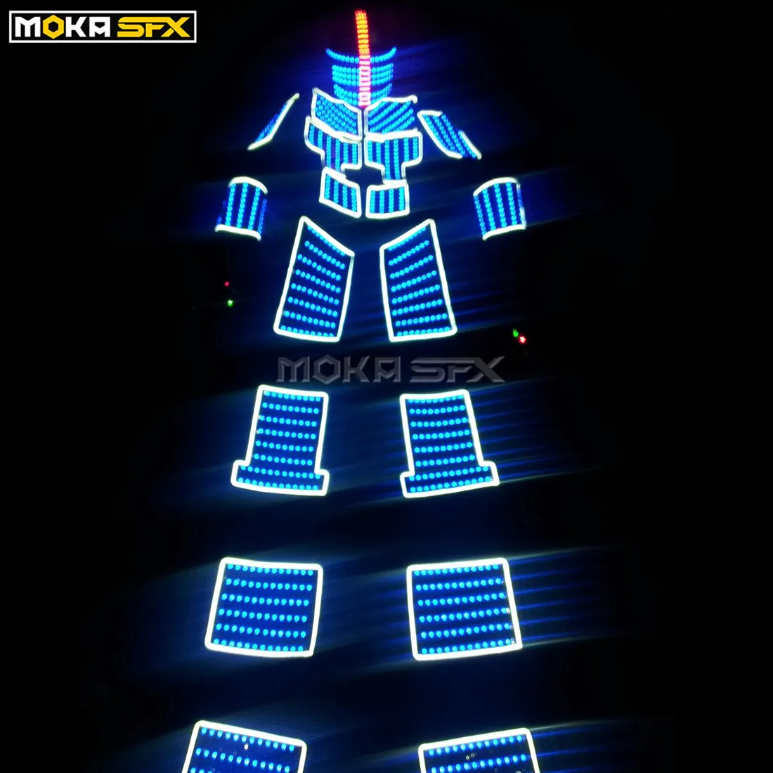 Disfraz De Robot Con LED, Ropa Iluminada, Trajes De Robot Con ...