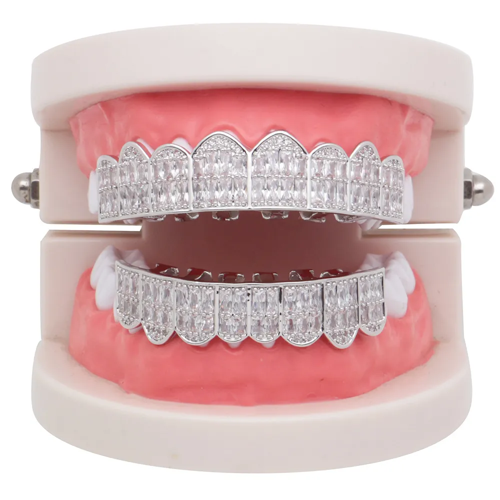 Gold Teeth Grillz: Bottom Dental Caps For Cosplay & Party Hip Hop Style ...