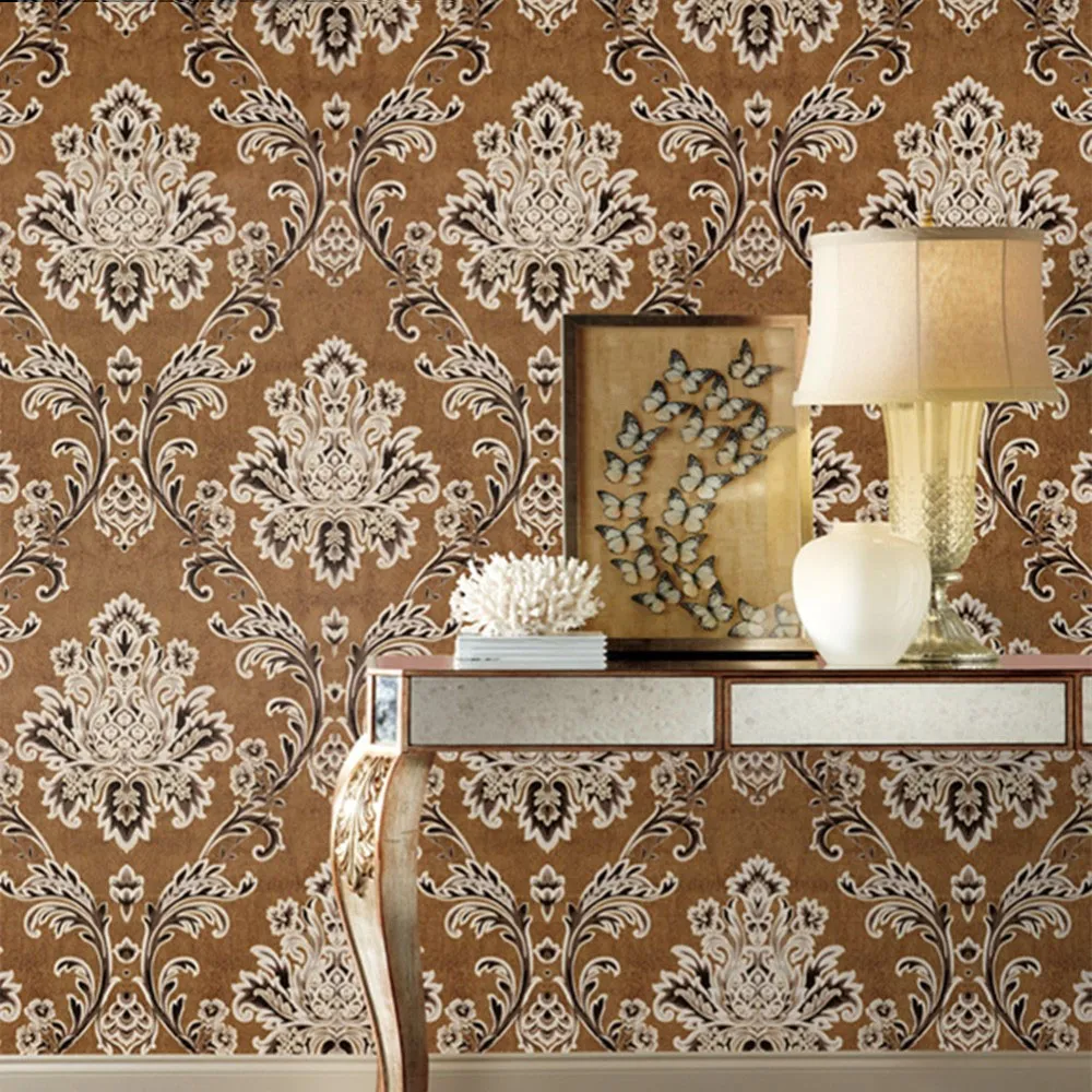 Europe Retro Simple Wallpaper Diamond Black And White... From Chenqiyi ...