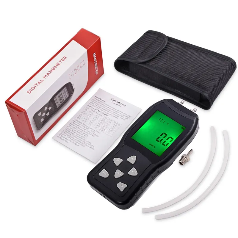 Wholesale High Precision Digital Manometer Digital Tire Pressure ...