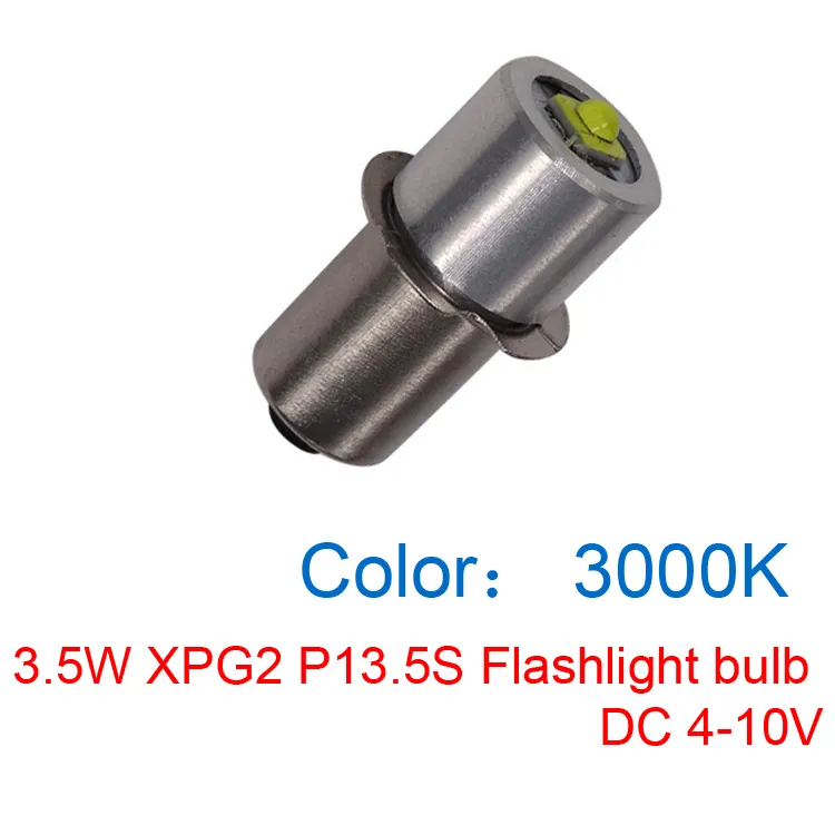 P13.5s Led Flashlight Bulb Led Upgrade Bulb For 4 10 Voltage Lamp ...