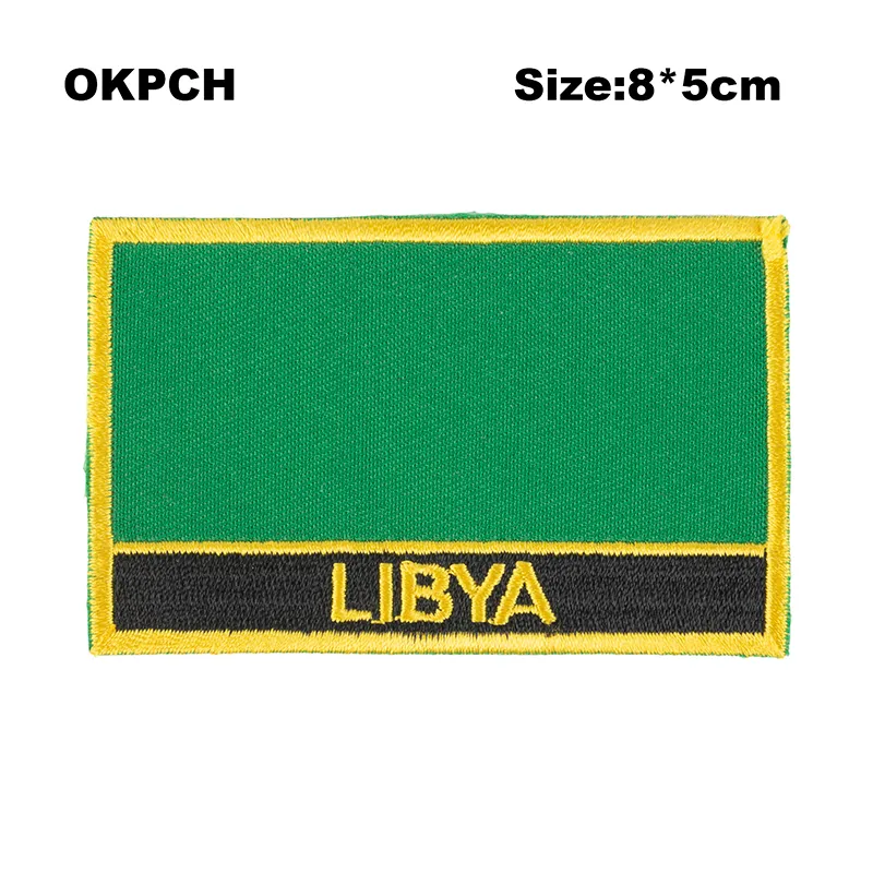 8*5cm Libya Shape Mexico Flag Embroidery Iron On Patch PT0105 R From Patchesfactory, $11.05 ...