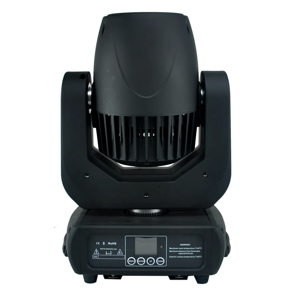 DHgate.com:2-Pack 150W LED Moving Head Light with DMX512, White/Black ...