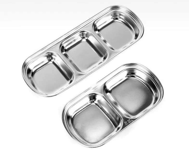 Good Quality Stainless Steel Divided Dish 3 Sizes... From Topsell2019 ...