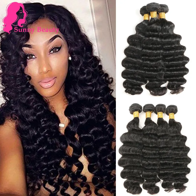 DHgate.com:Luxurious Remy Human Hair Extensions: Deep Curly Waves for ...