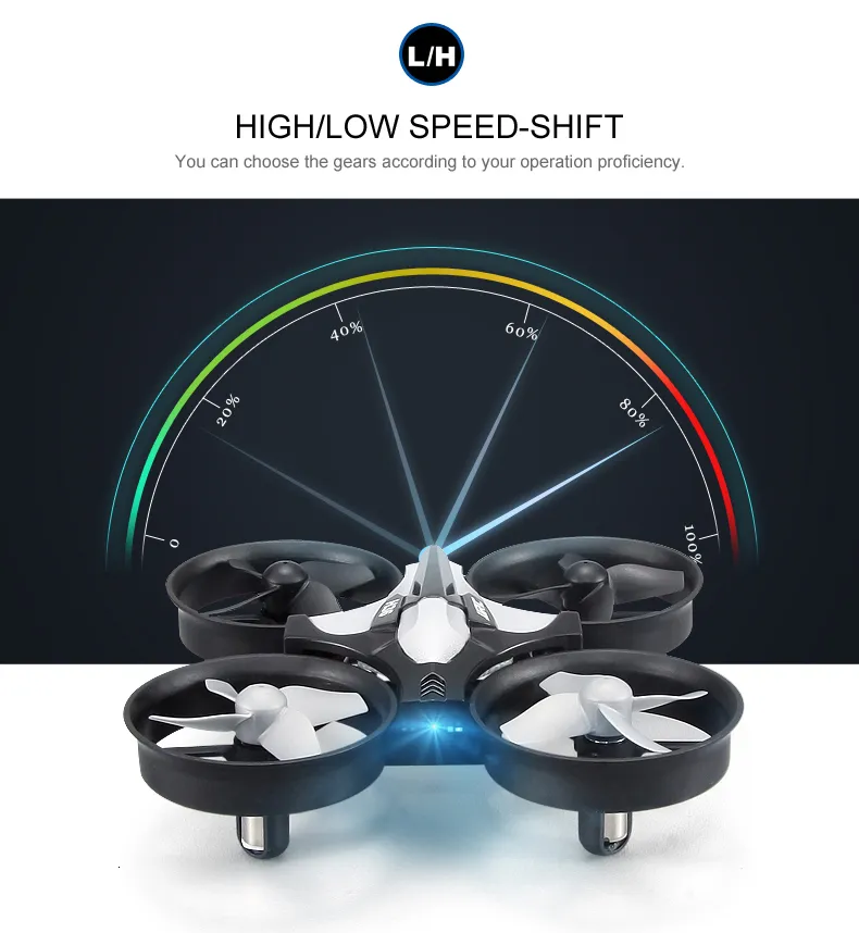 JJRC H36 Mini Drone H8 Mini Rc Quadcopter With 3 Batteries, Blade ...