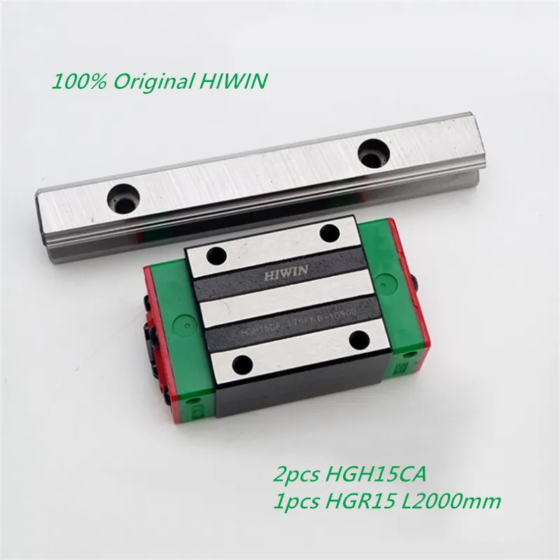 Wholesale Original New HIWIN HGR15 2000mm Linear Rail/Guided + 2 ...