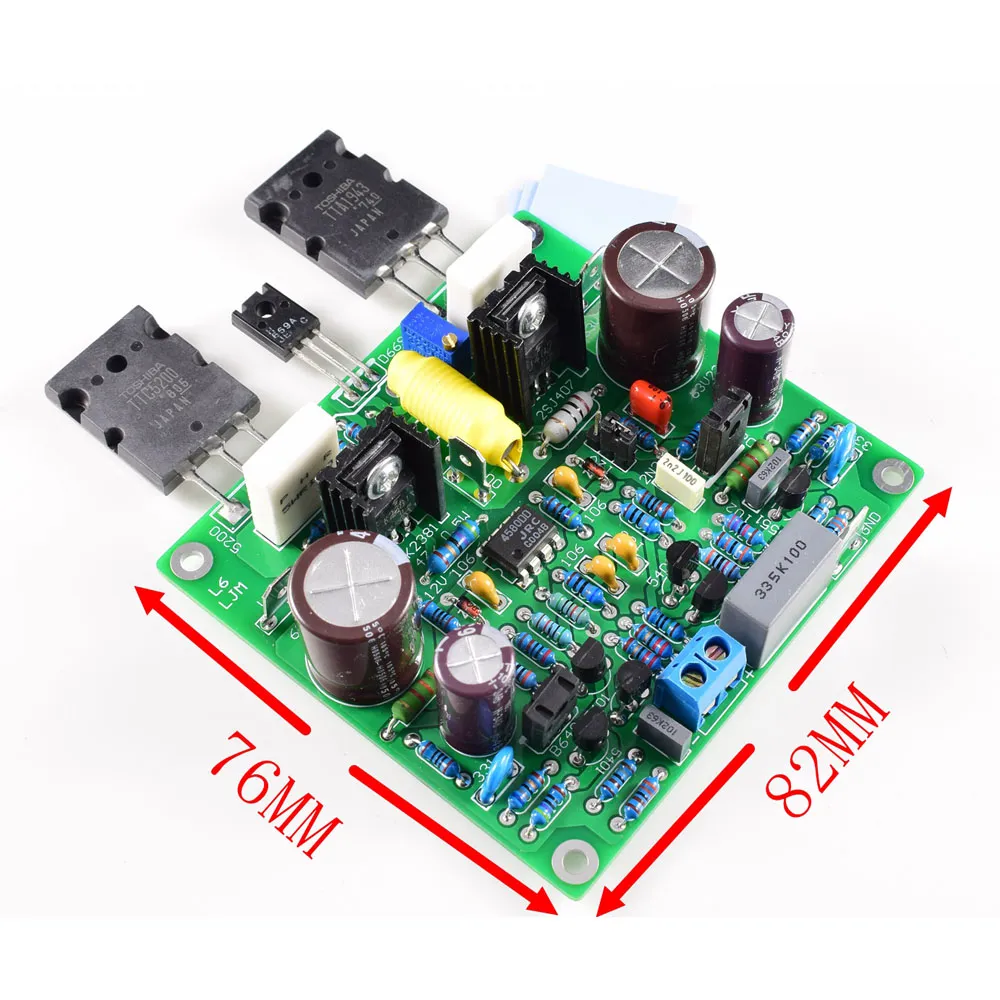 New L6 MOSFET Audio HIFI Power Amplifier DIY Accuphase E210 Modified ...