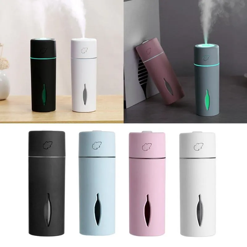 DHgate.com:Leaf-Shaped Ultrasonic Humidifier with 7 Color LED Lights ...