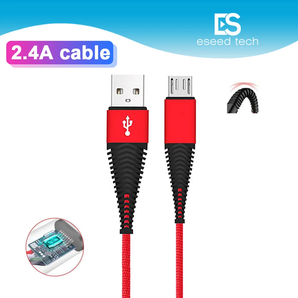 Flexible USB Microphone Cable, High Tensile Speed 2.4A Charging Data ...