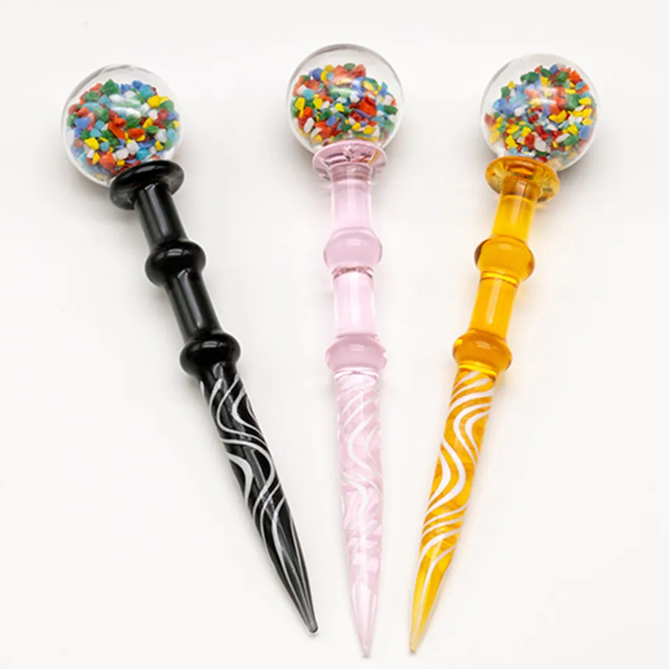 Glass Dab Tool: High Heat Resistant Glass Wax Dabber For Concentrates ...