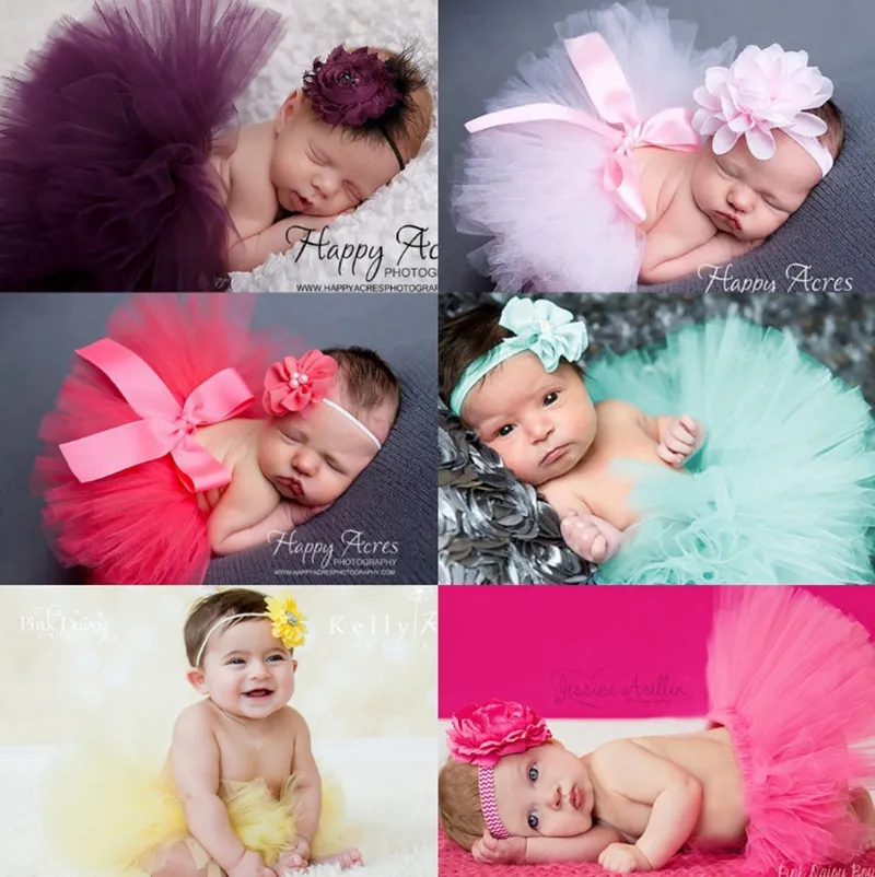 Newborn Tutu Dress & Headband Set - Adorable Baby Girl Clothes, Photo ...