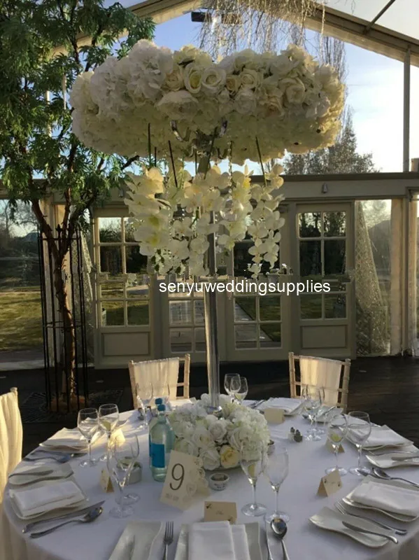 Artificial Silk Flower Wall Backdrop Stand for Wedding Decoration ...