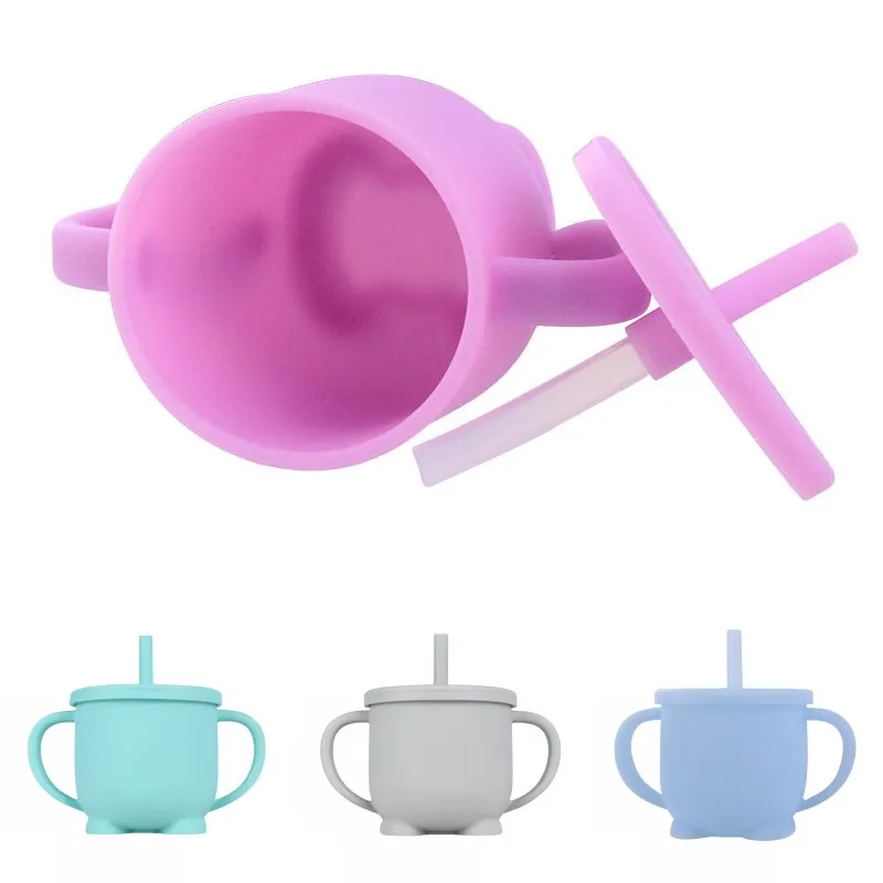 Silicone Sippy Cup Lids For Toddlers And Kids Solid Feeding Mamabear ...