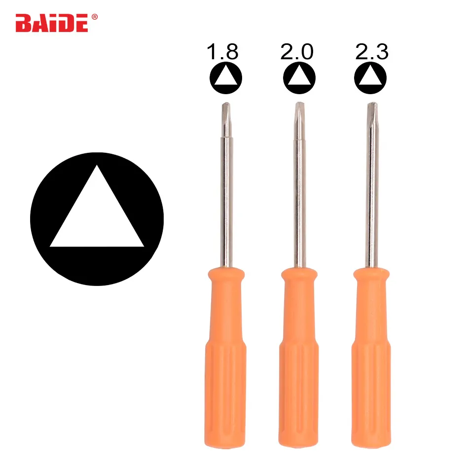 Triangular Screwdriver Set: Orange External Triangle Special Screw ...