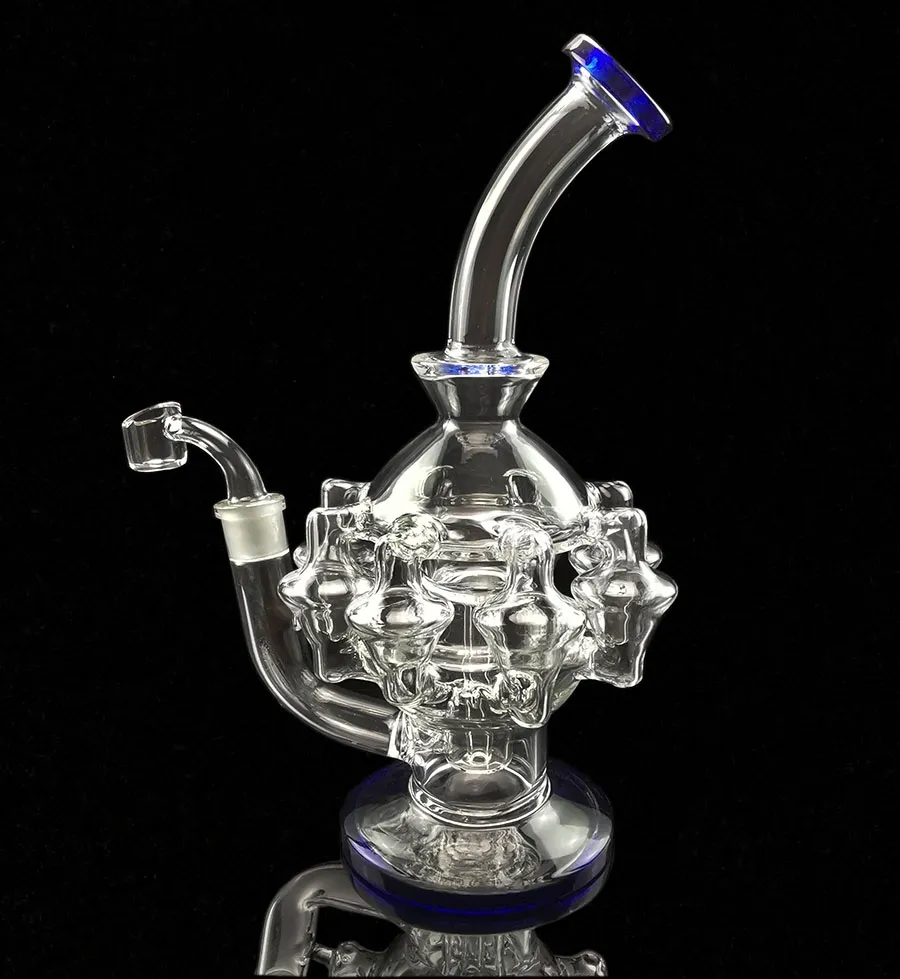Glassart Gros Verre Eau Bang Recycleur Plate Forme Pétrolière 11,2 ...