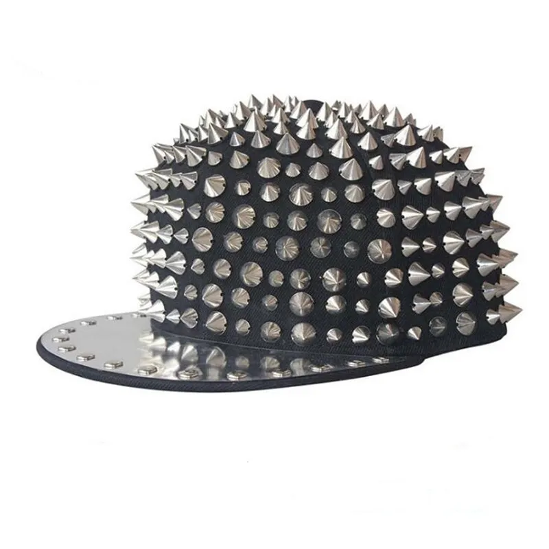 Trendy Baseball Hats: Spiked & Studded Snapback Cap Streetwear Caps For ...