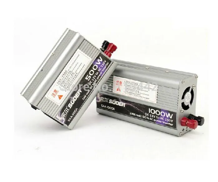 SUOER SAA 500A Car Solar Power Dc Dc Inverter 12V To 220V, 500W, Off Grid, DC/AC, From Woba5991 ...