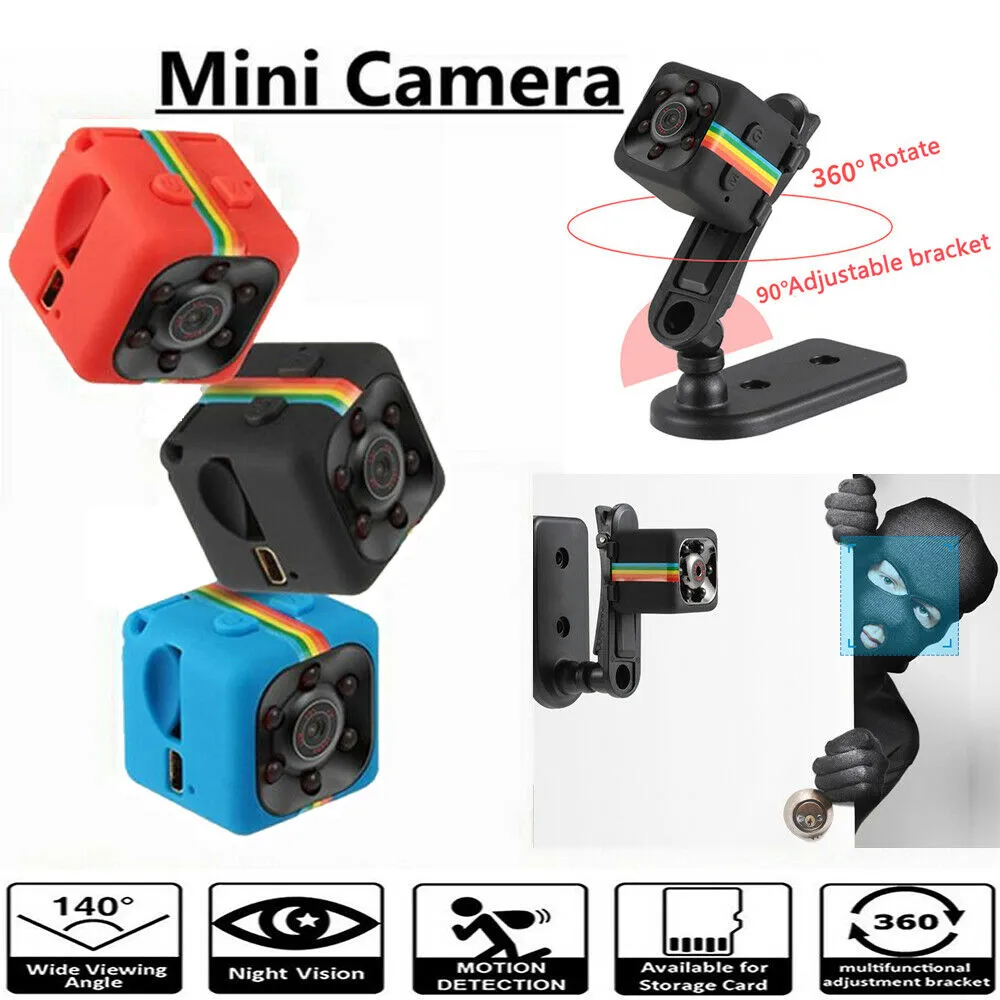 sq11 Mini Camera HD 1080P Sensor Night Vision Camcorder Motion DVR ...
