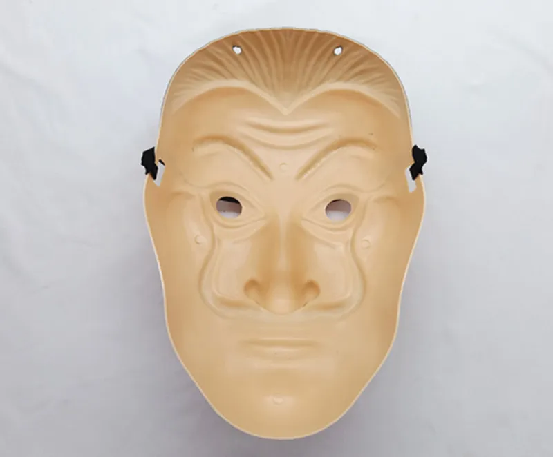Salvador Dali Mask - Realistic La Casa de Papel Costume Mask, Plastic ...