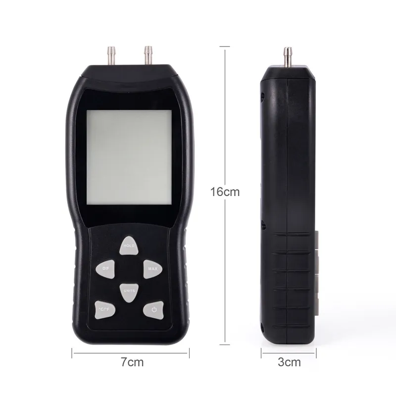 Wholesale High Precision Digital Manometer Digital Tire Pressure ...