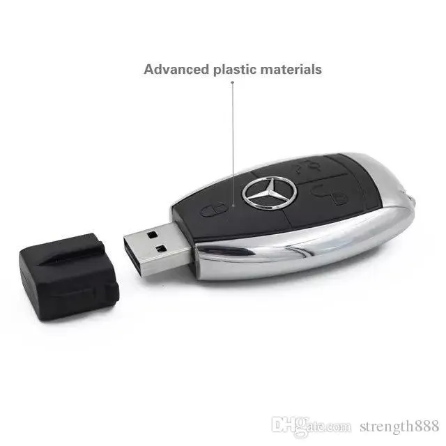 Premium Car Key USB Drive - 32GB/64GB High-Speed Flash Drive, Stylish ...