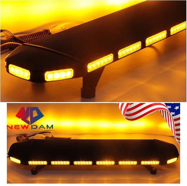 LED Truck Roof Light Bars: Extra Bright 3W Car Flash Strobe Light Bar ...