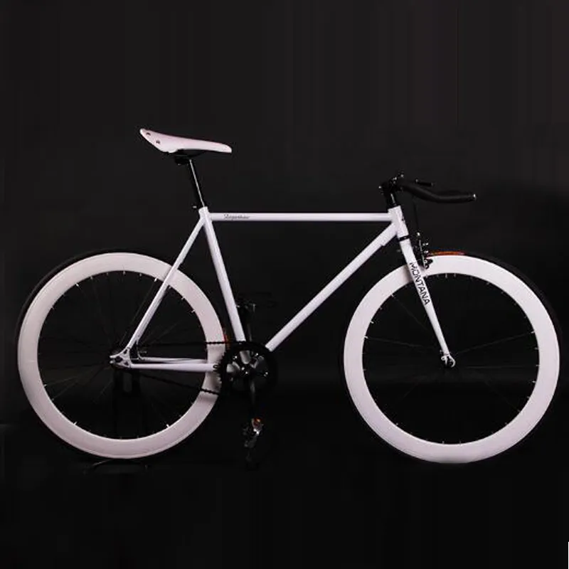 Premium Aluminum Fixie Bicycle: 52cm Frame, Lightweight, DIY-Ready ...